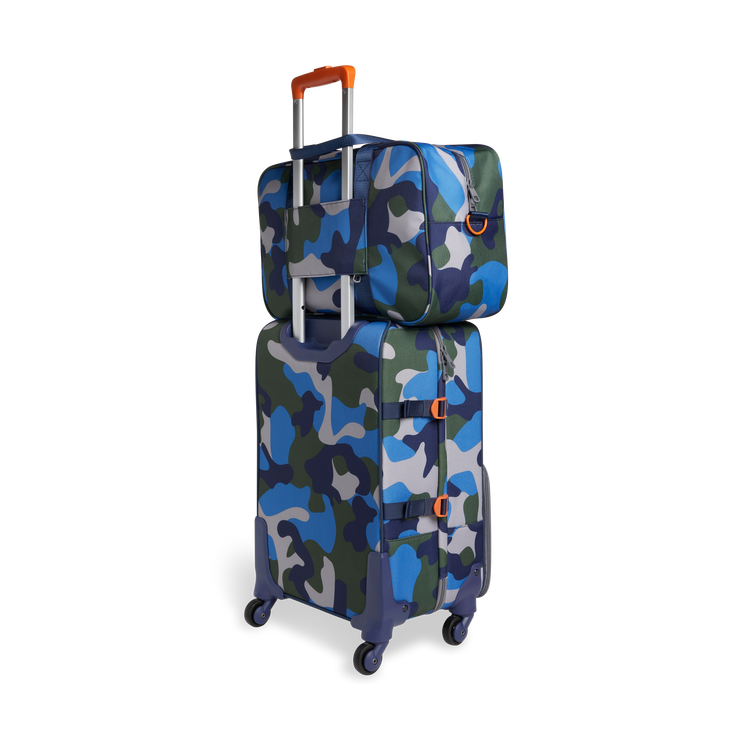 STATE Bags | Rockaway Duffle Printed Nylon Puffer Sunset