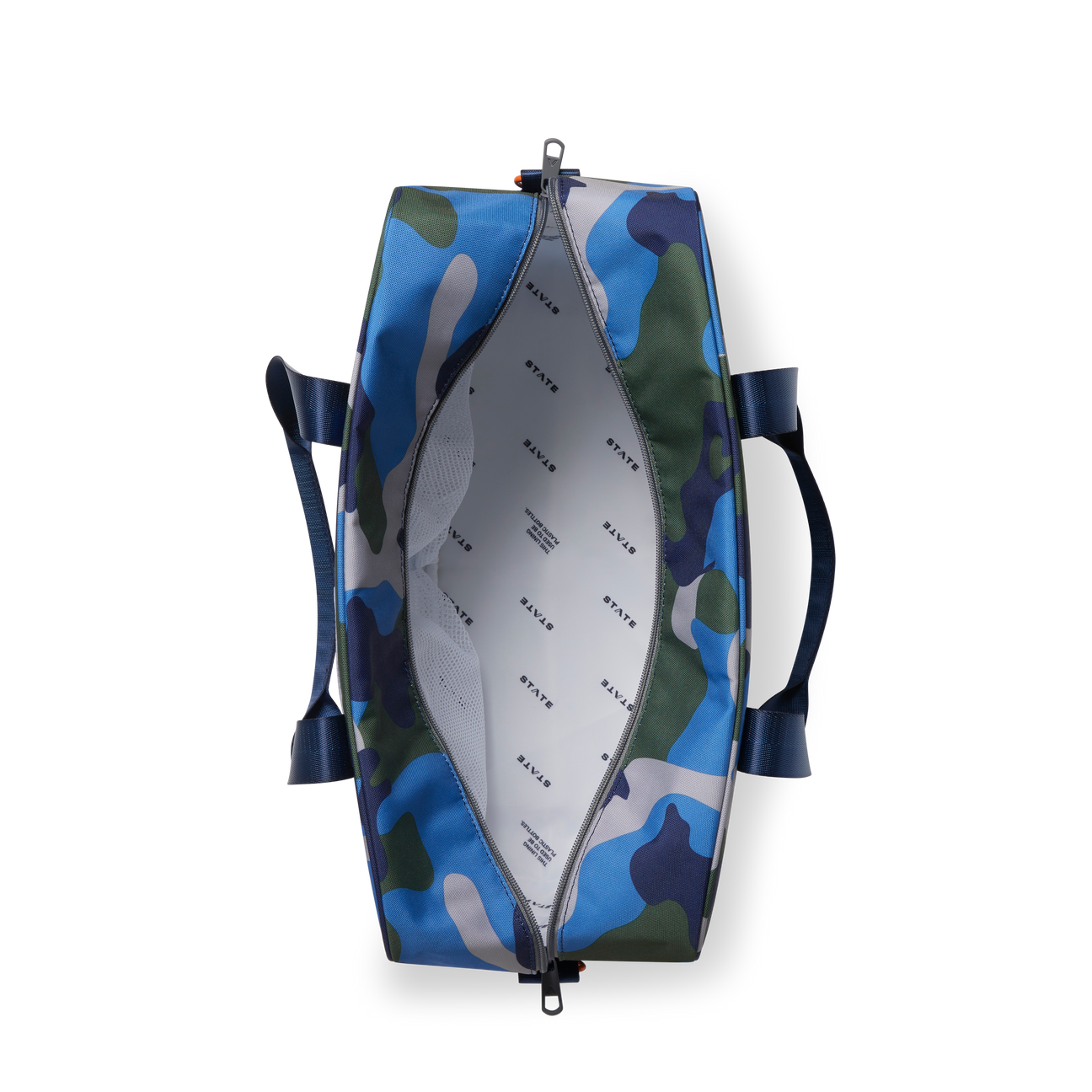 STATE Bags | Rockaway Duffle Printed Nylon Puffer Sunset