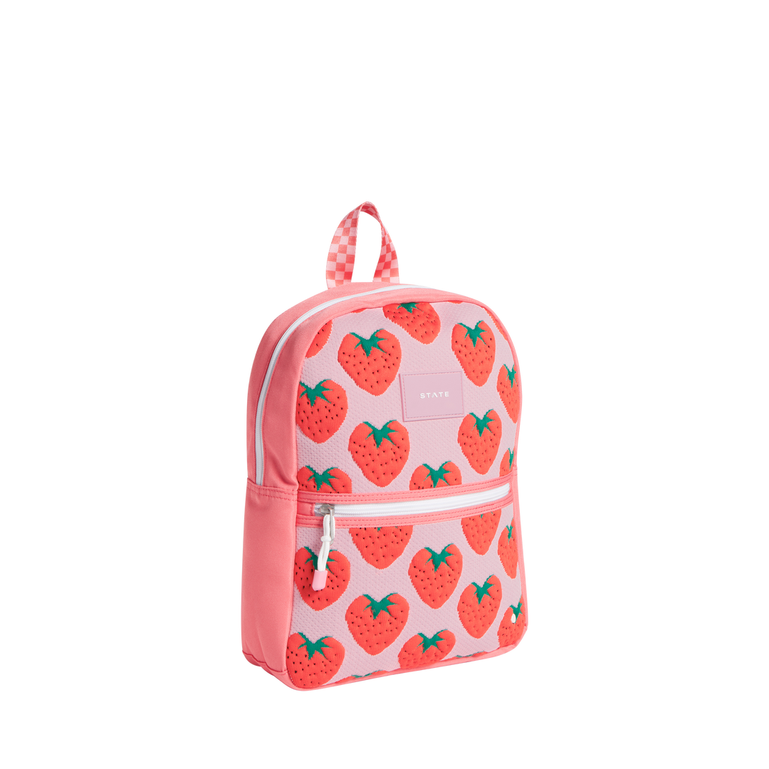 Kane Kids Mini Travel Backpack Intarsia Strawberries