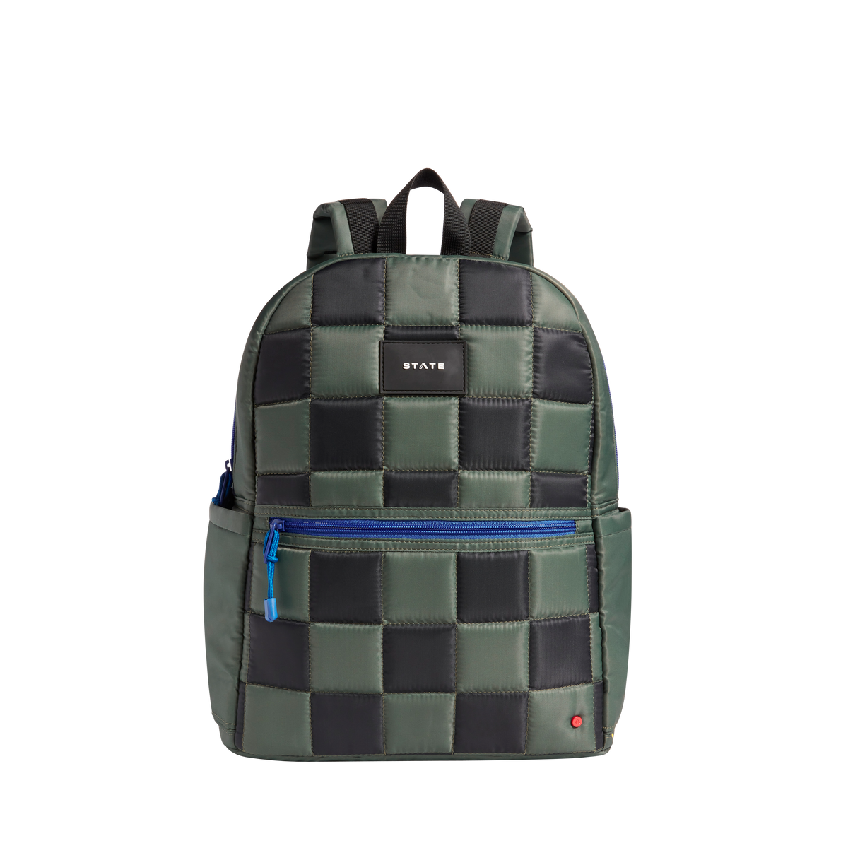 STATE Bags | Kane Kids Double Pocket Backpack Metallic Fuzzy Hearts