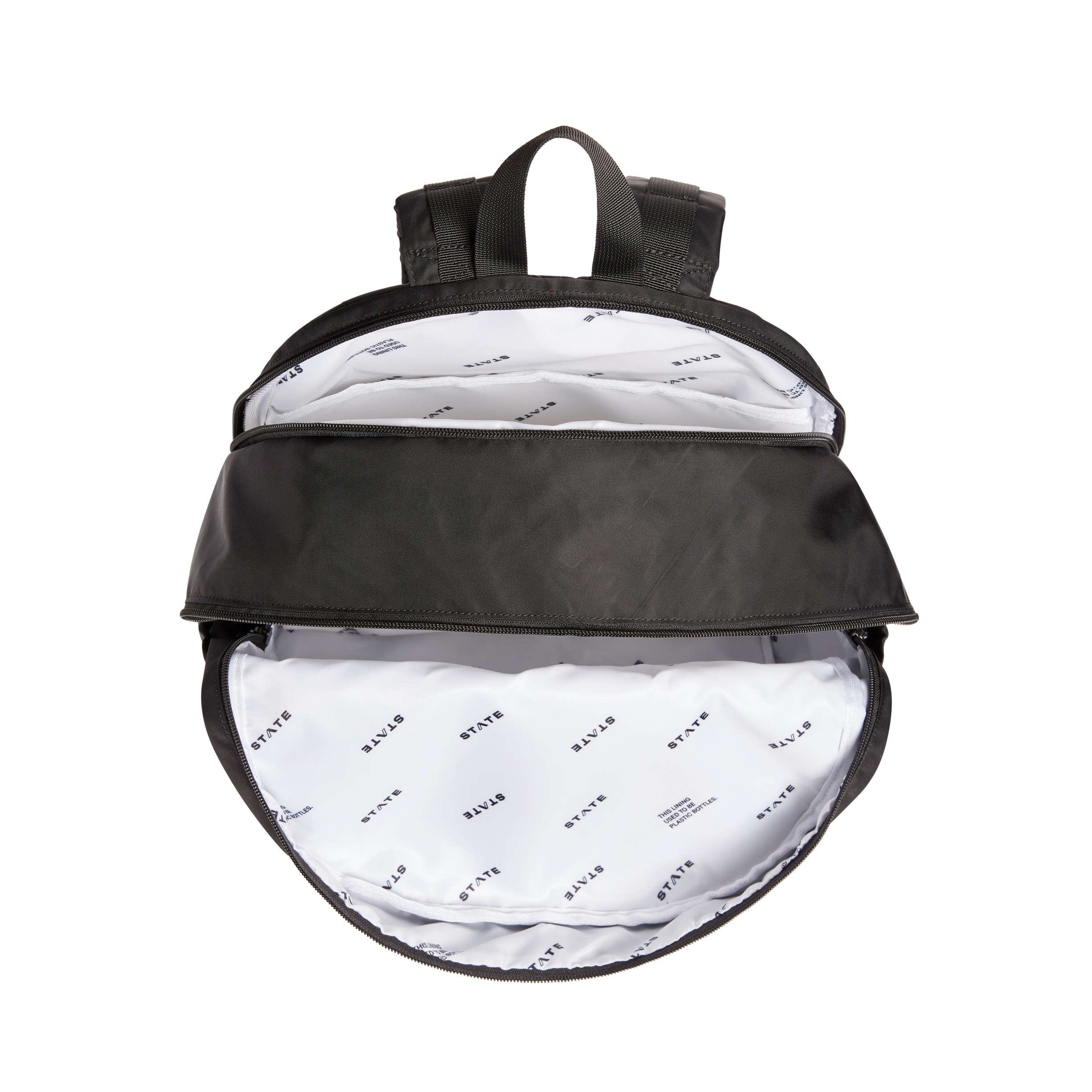 STATE Bags | Reed Backpack Nylon Black | Back to School | Travel Backpack