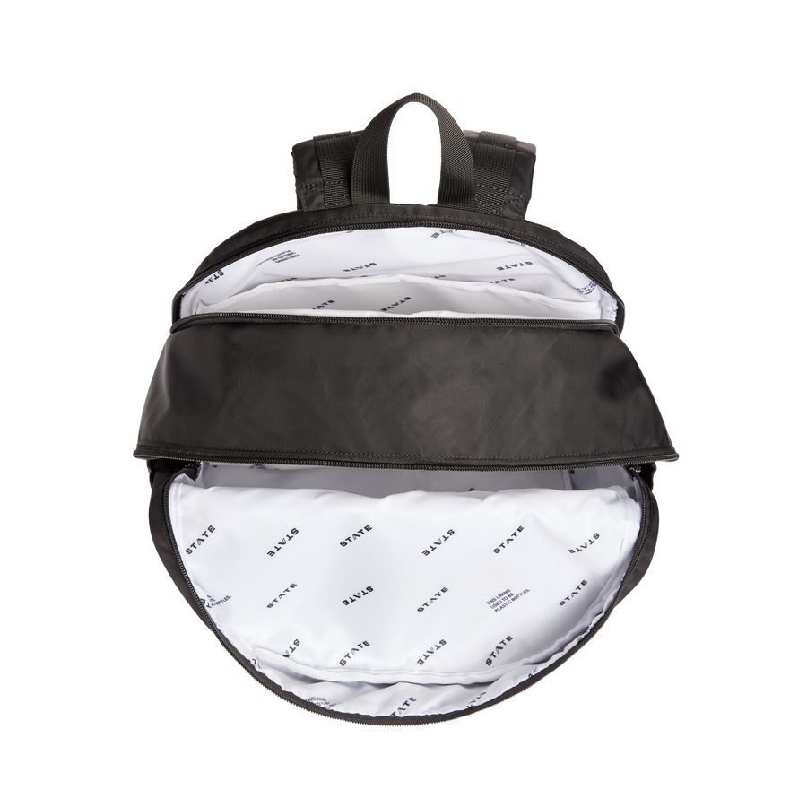 STATE Bags | Reed Backpack Nylon Black | Back to School | Travel Backpack