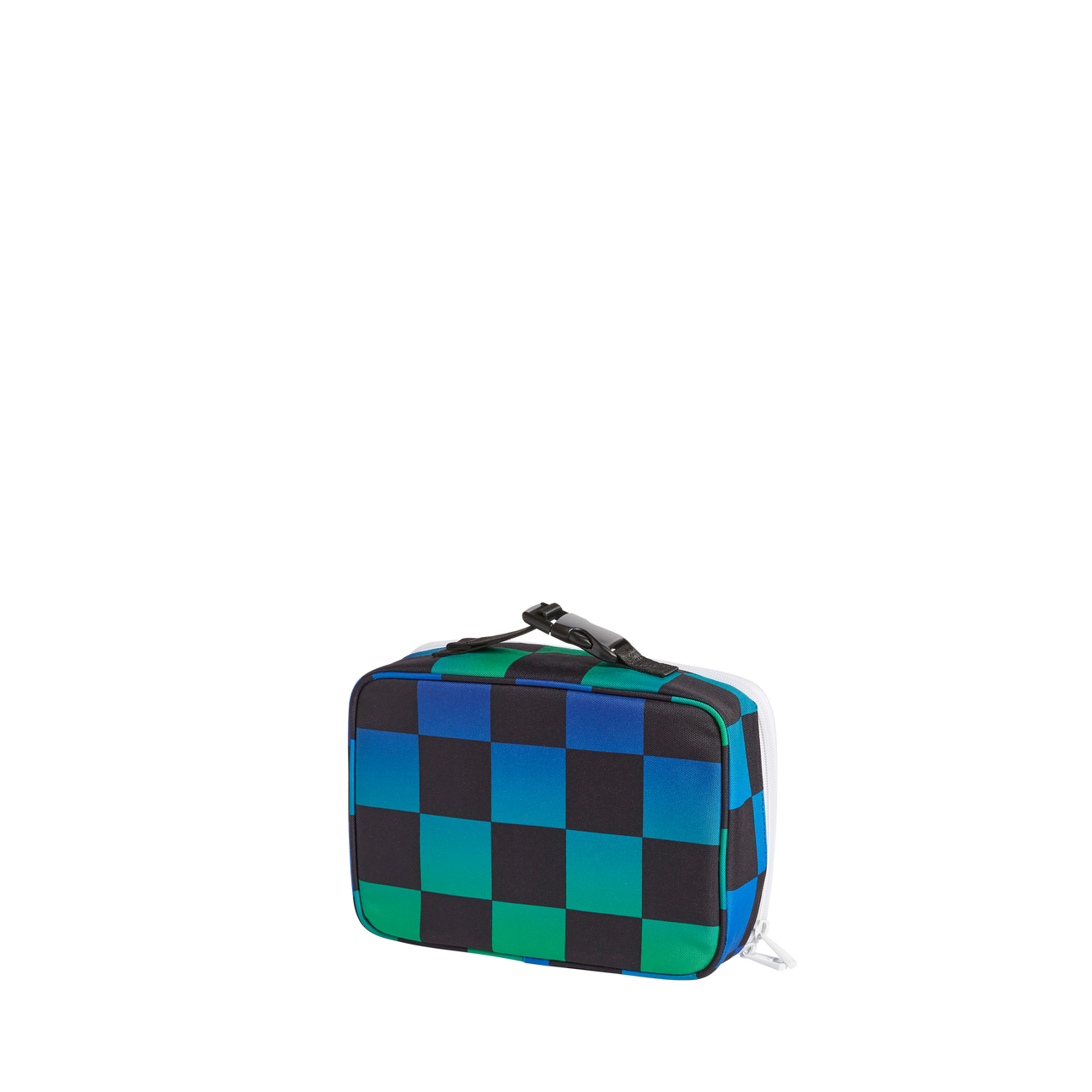 STATE Bags Rodgers Lunch Box Recycled Poly Canvas Blue Checkerboard