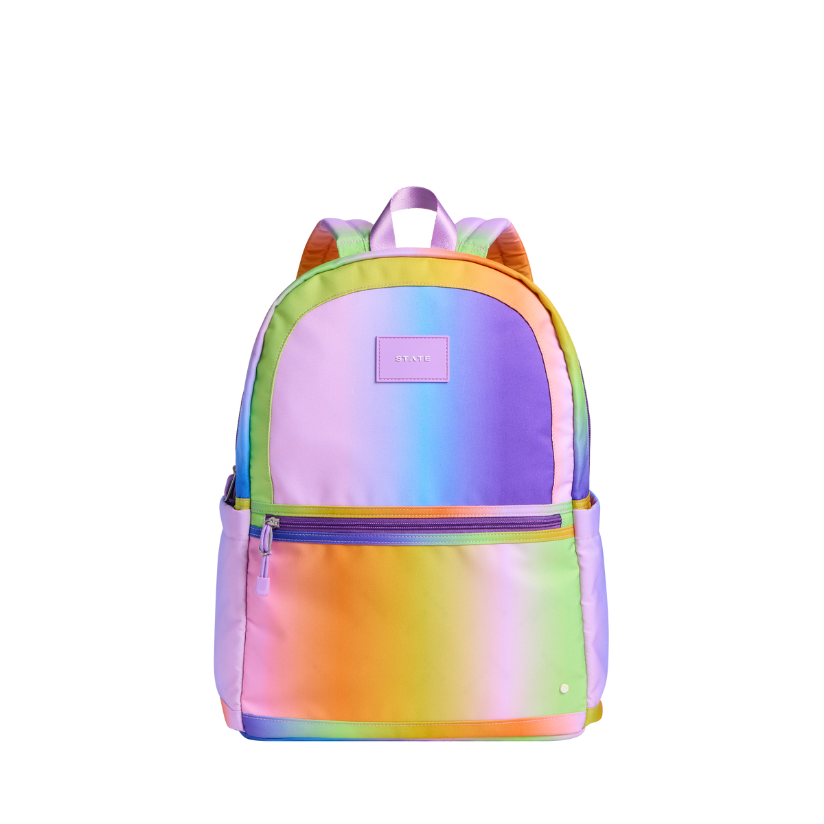 STATE Bags | Kane Kids Large Backpack Recycled Poly Canvas Blue/Pink ...