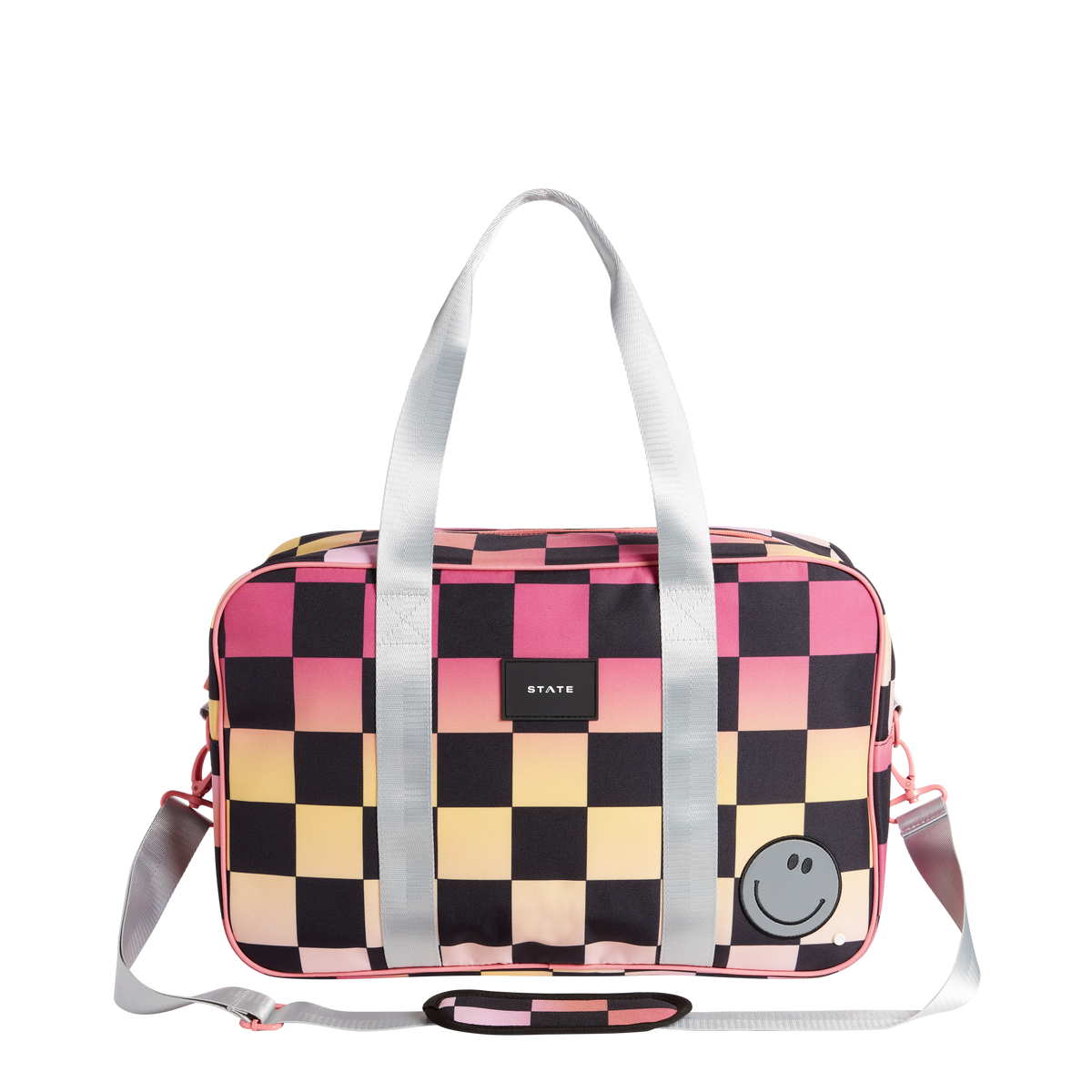 STATE Bags Rockaway Duffle Metallic Pink Silver state-bags-rockaway-duffle-metallic-pink-silver