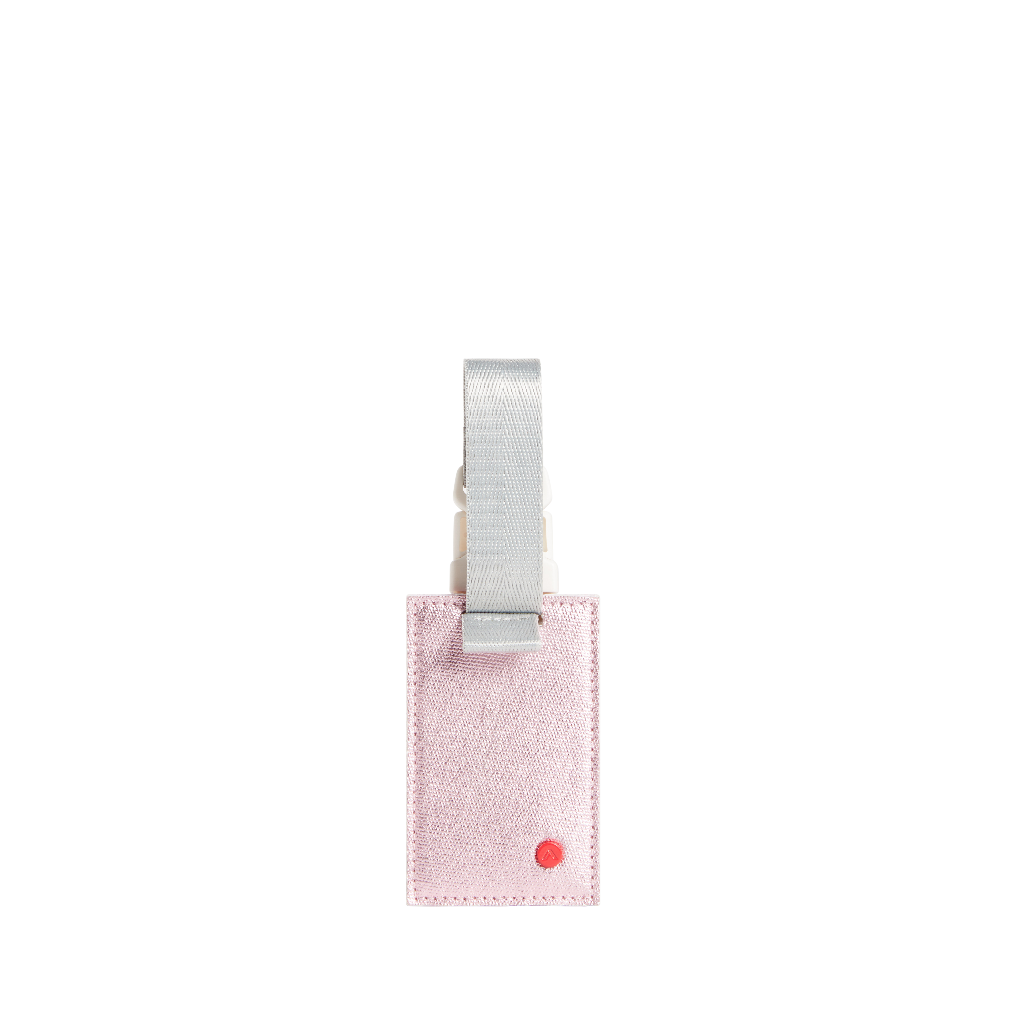 STATE Bags | Logan Luggage Tag Metallic Pink/Silver
