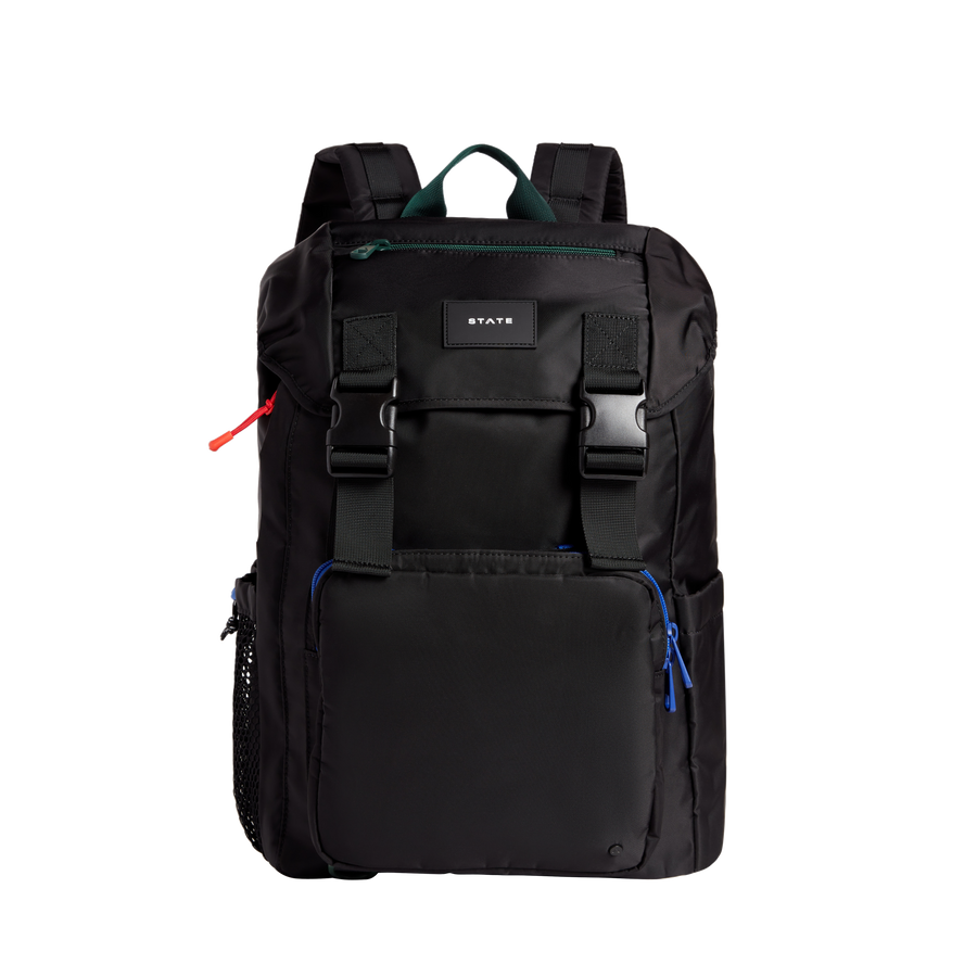 STATE Bags | Grove Rucksack Nylon Black
