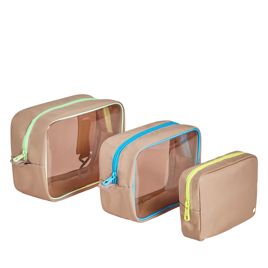 STATE Bags | Travel Pouch Set TPU Latte