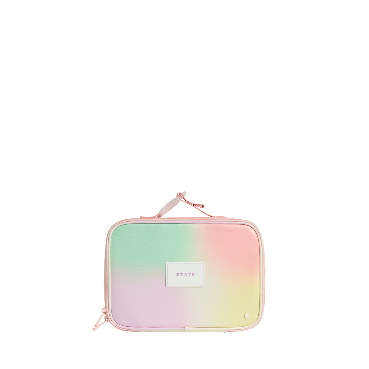 STATE Bags | Rodgers Lunch Box Metallic Pink/Silver