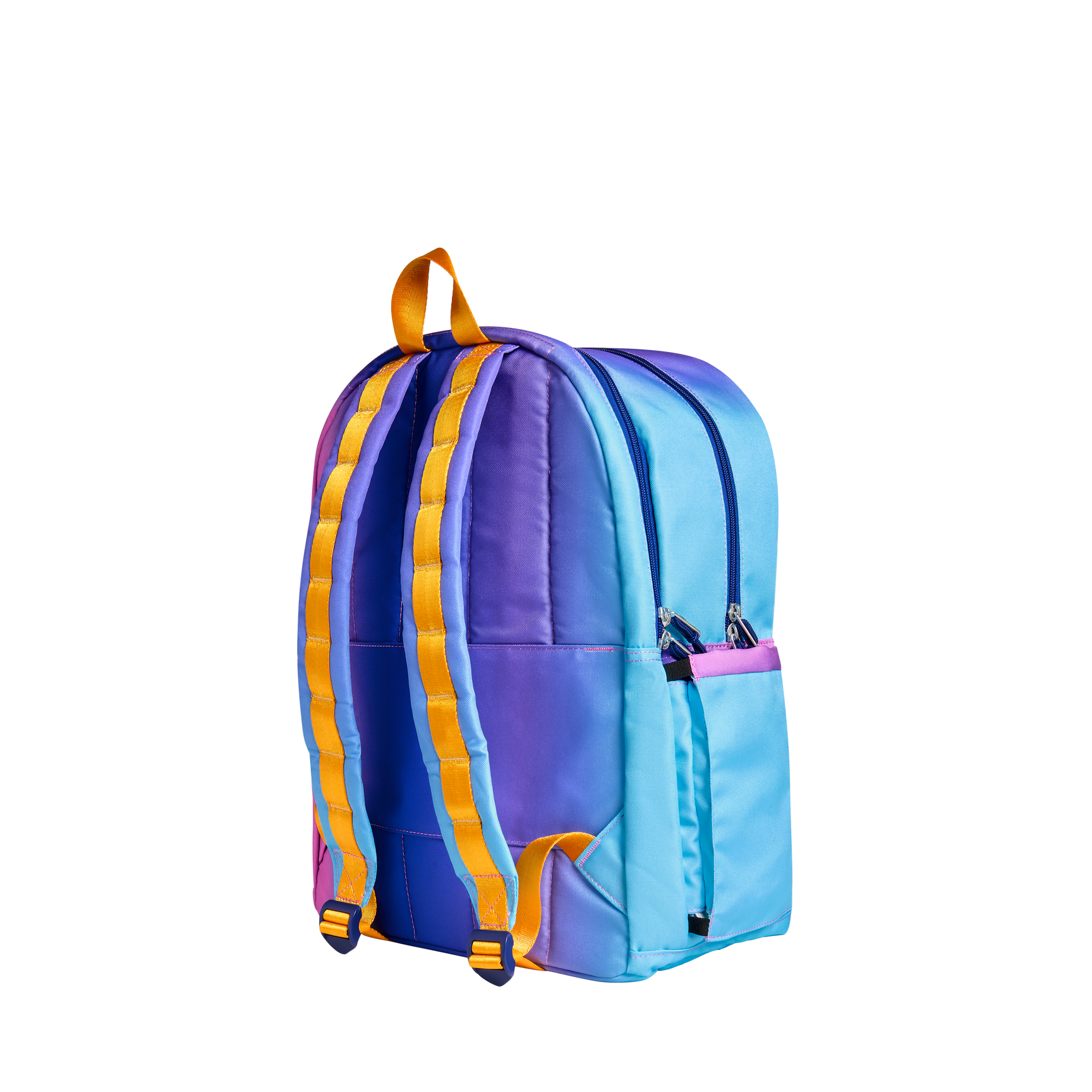 STATE Bags | Kane Kids Large Backpack Recycled Poly Canvas Blue/Pink ...