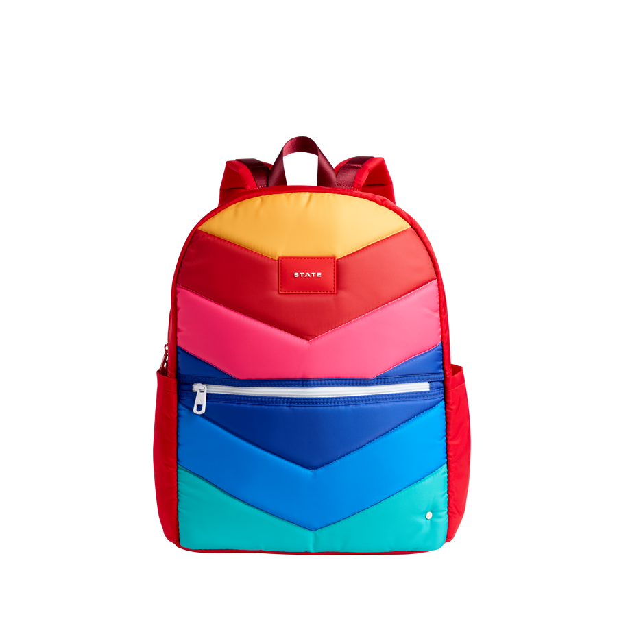 STATE Bags | Kane Kids Large Backpack Nylon Puffer Sunset | Back to ...
