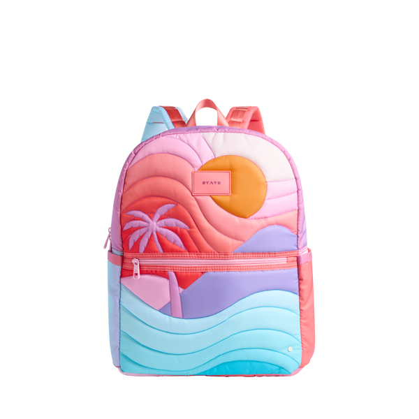 STATE Bags | Kane Kids Large Backpack Nylon Puffer Sunset | Back to ...