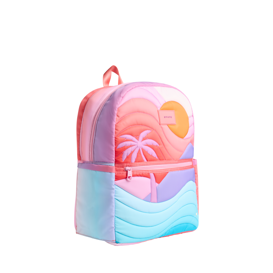 STATE Bags | Kane Kids Large Backpack Nylon Puffer Sunset | Back to ...