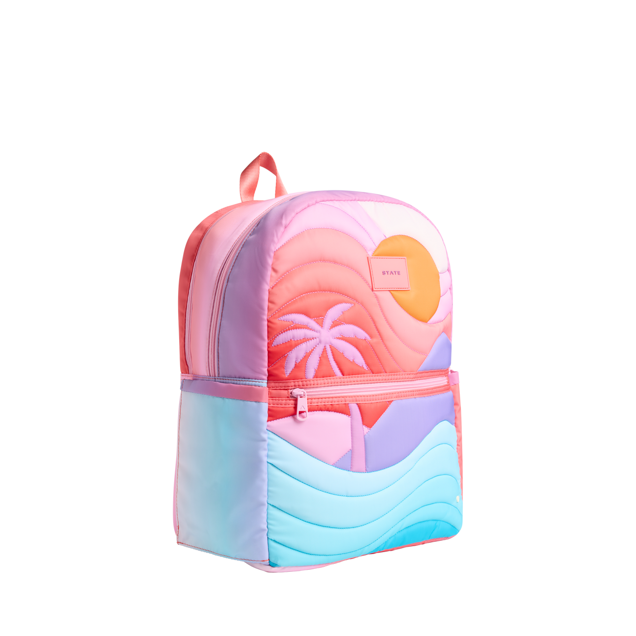 STATE Bags | Kane Kids Large Backpack Nylon Puffer Sunset | Back to ...