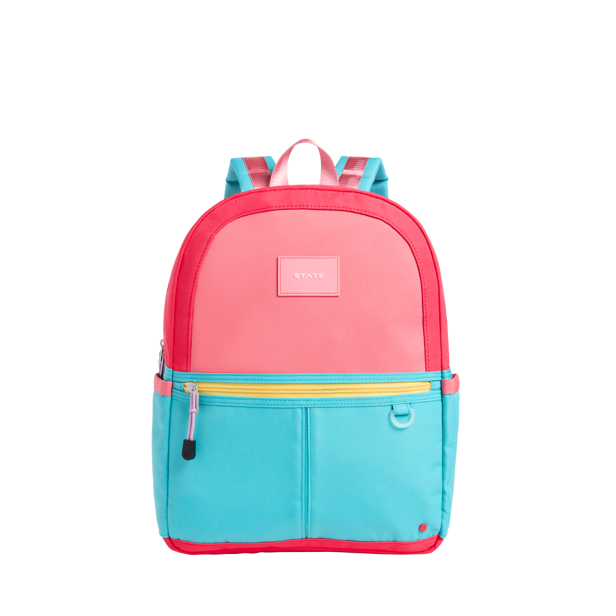 STATE Bags | Kane Kids Travel Backpack Color Block Navy/Neon | Back to ...