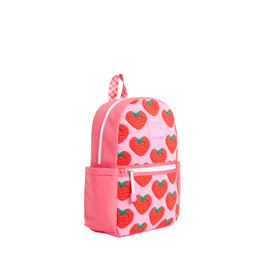 STATE Bags | Kane Kids Mini Travel Backpack Intarsia Strawberries ...