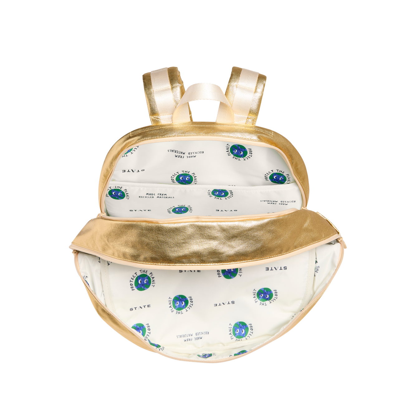 STATE Bags | Kane Kids Large Backpack Metallic Tie Dye Patchwork | Back ...