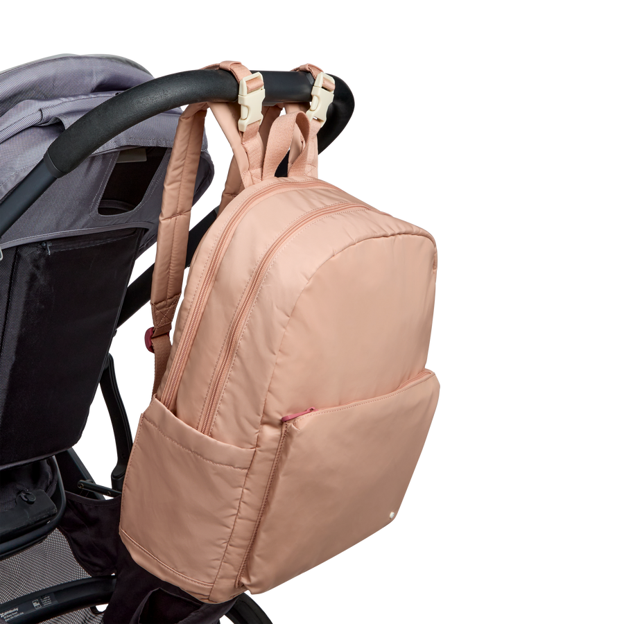 STATE Bags | Lorimer Diaper Bag Backpack Nylon Black | Best Gift For New Moms & Dads