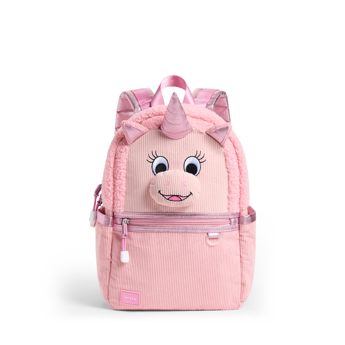 STATE Bags | Kane Mini Backpack Metallic Pink/Silver | Back to School ...