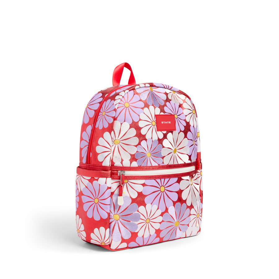 STATE Bags | Kane Kids Backpack Metallic Ruby Floral