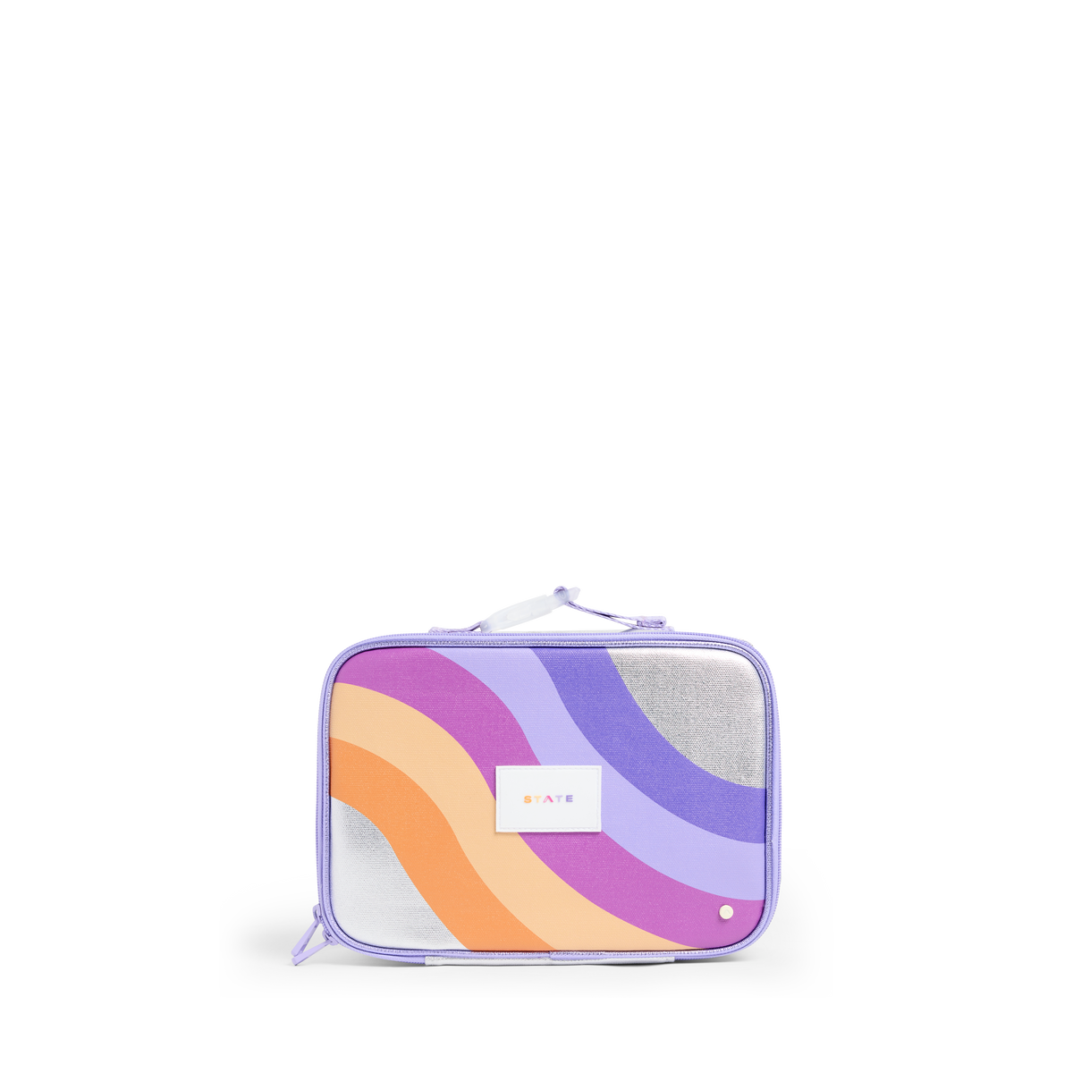 STATE Bags | STATE x LoveShack Fancy Rodgers Lunch Box Metallic ...