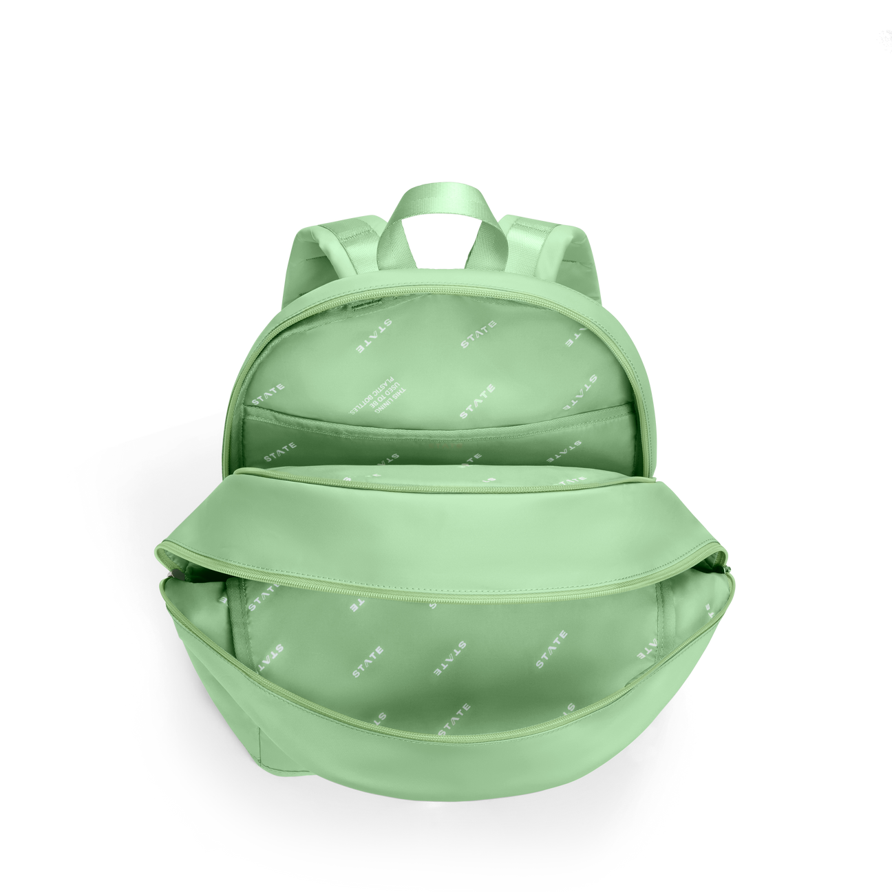 STATE Bags | Kane Kids Double Pocket Nylon Green