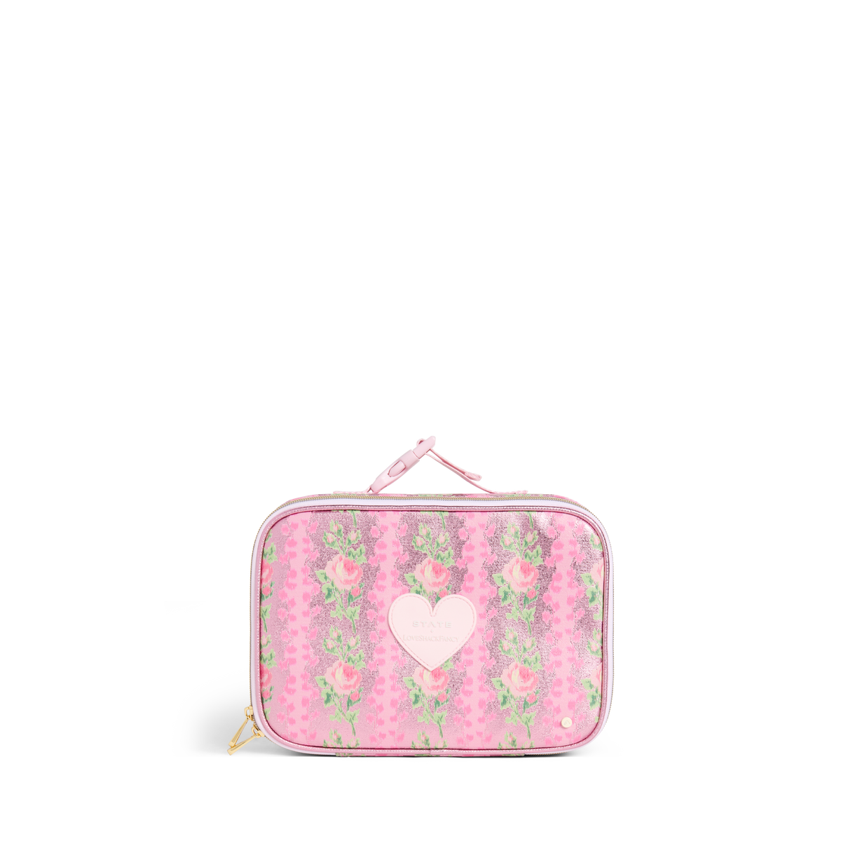 STATE Bags | STATE x LoveShack Fancy Rodgers Lunch Box Metallic ...