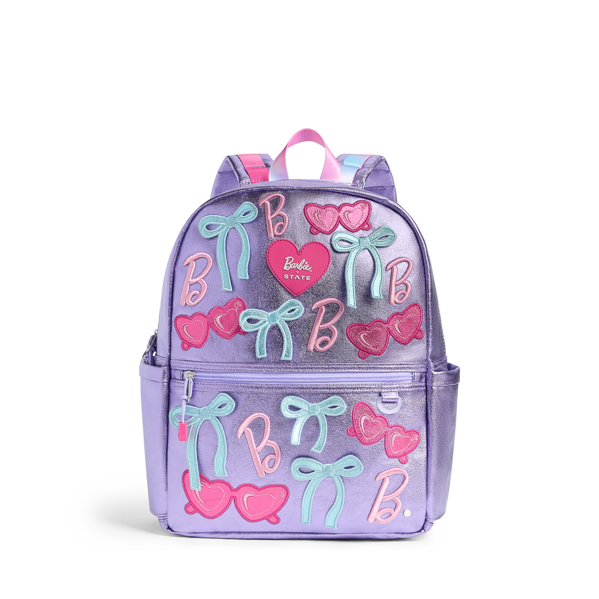 STATE Bags | STATE Bags x Barbie™ Kane Backpack Metallic Barbie™ Hearts