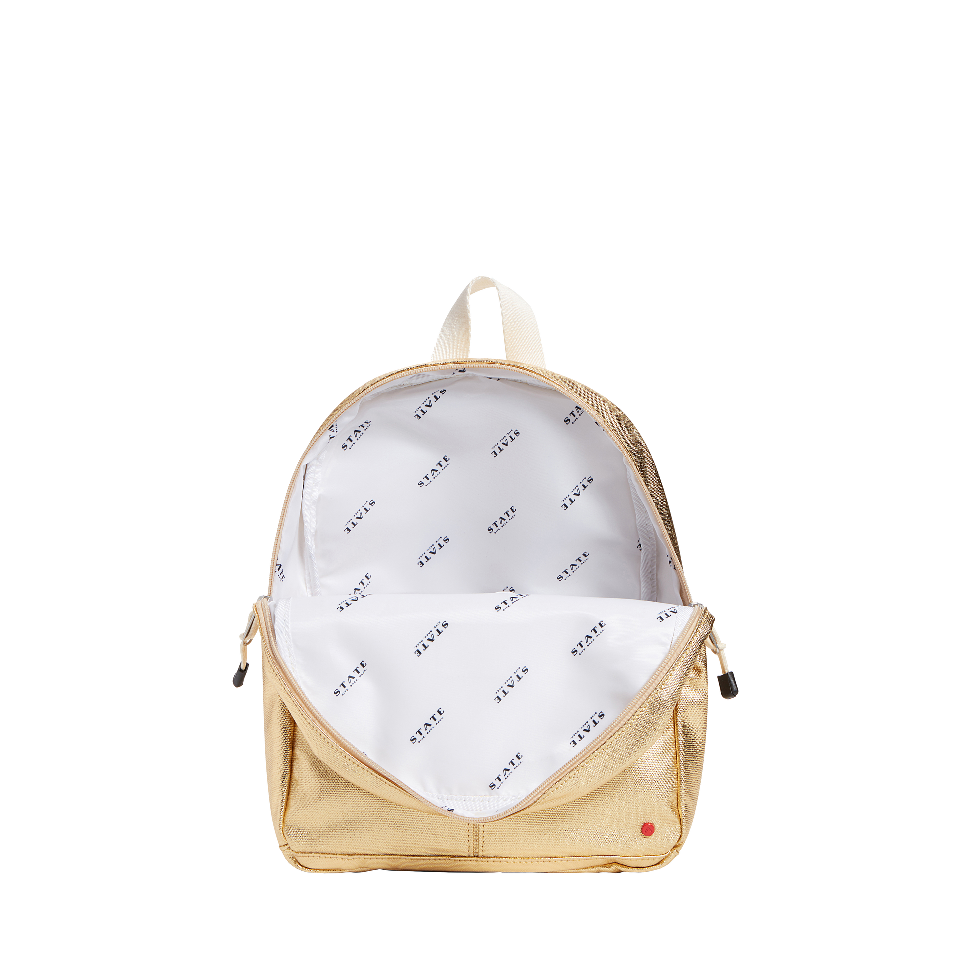 Kane Kids Mini Backpack Metallic Gold
