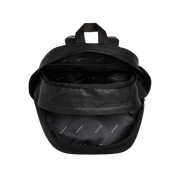 Kane Double Pocket Large Backpack Coated Canvas Black