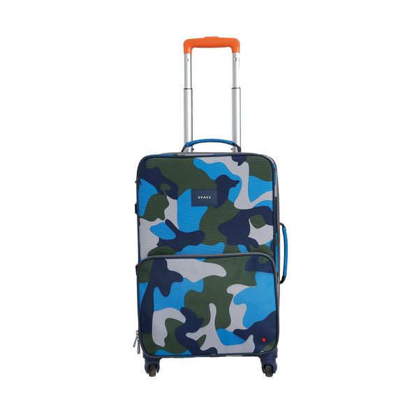 STATE Bags | Logan Suitcase Color Block Green/Navy