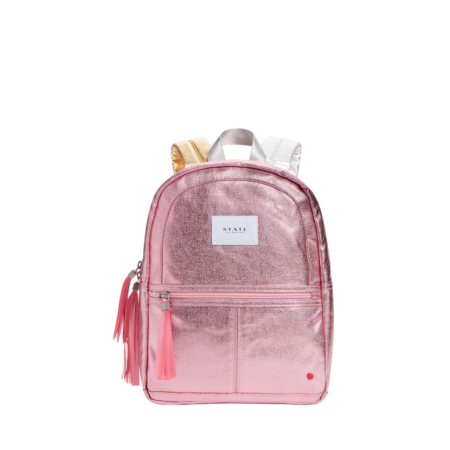 Kane Kids Mini Travel Backpack Color Block Green/Navy