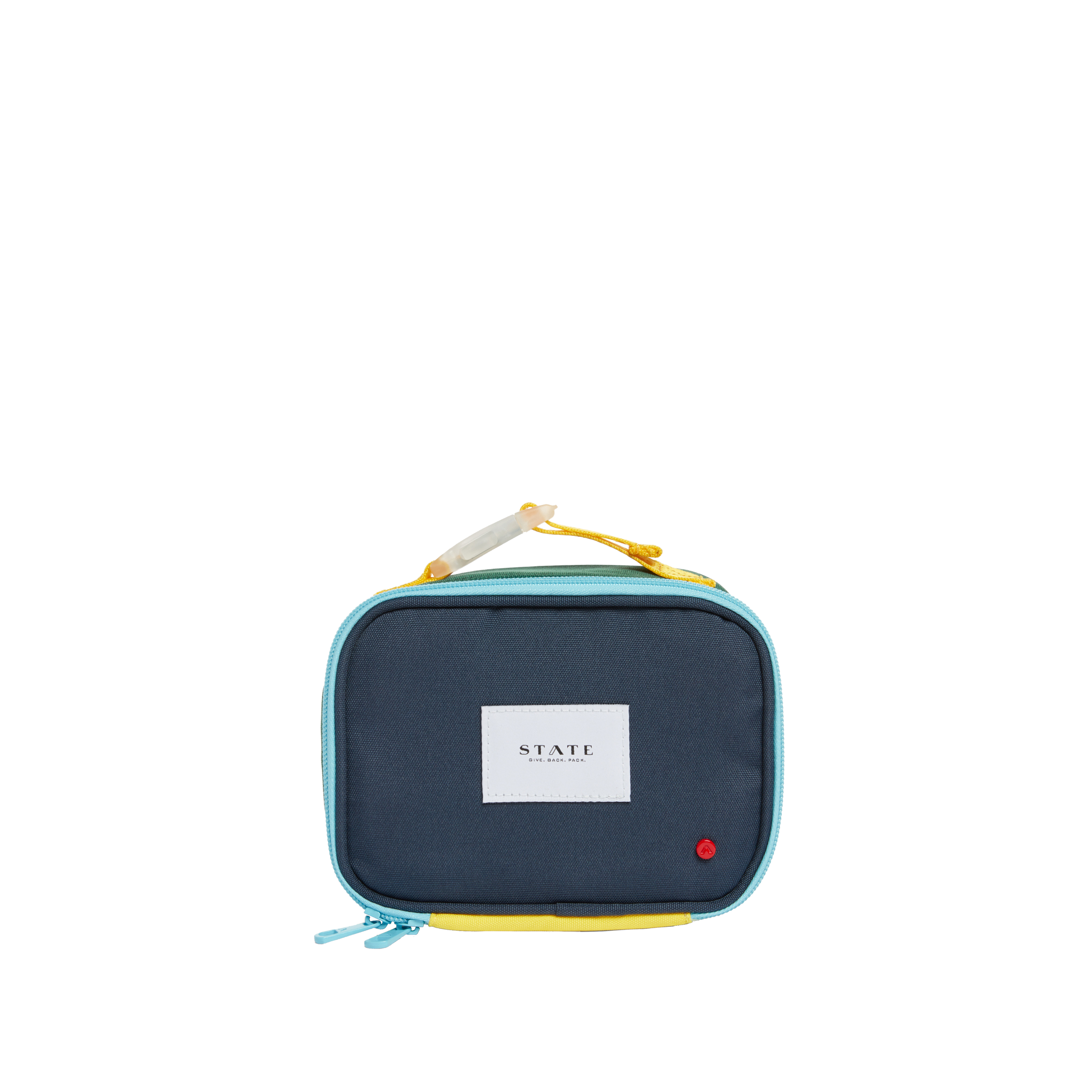 STATE Bags Insulated Lunch Box - Rodgers in Green/Navy