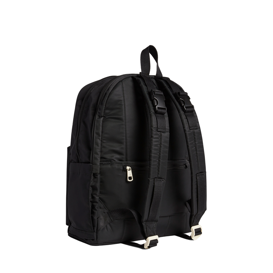 STATE Bags | Lorimer Diaper Bag Backpack Nylon Black | Best Gift For New Moms & Dads