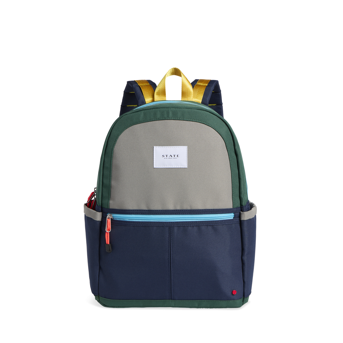STATE Bags | Kane Kids Double Pocket Backpack Intarsia Strawberries ...